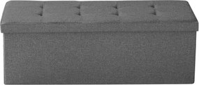 Skládací úložný taburet VEVOR, 540 × 345 × 345 mm – 1100 × 380 × 380 mm