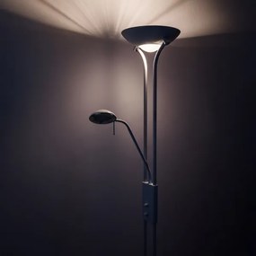 Brilagi - Stmívatelná stojací lampa SCARLETT 1xR7s/230W/230V + 1xG9/40W bílá