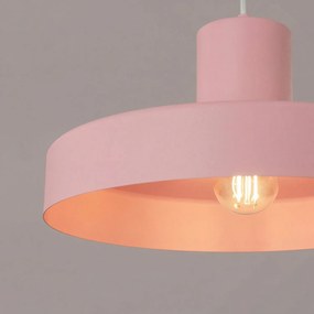 Sollux Lighting Závěsné svítidlo BILO růžové