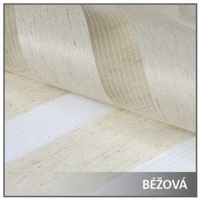 Roleta Den a Noc neinvazivní Premium Béžová 63x150 cm