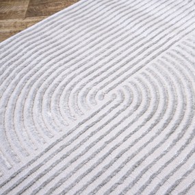 Angel Carpet, Kusový koberec Zafiro 19 Grey, 160x230, šedá, kancelář