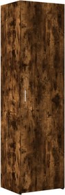 Skříň highboard kouřový dub 50 x 42,5 x 185 cm kompozitní dřevo 3281417