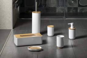 Aqualine, SNOW WC kartáč na postavení, bílý, 7582
