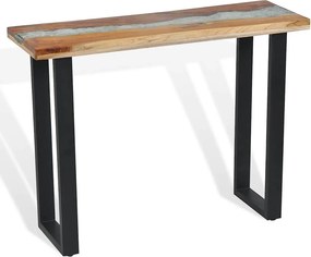 Odkládací stolek, teak, 100x35x75 cm 245065