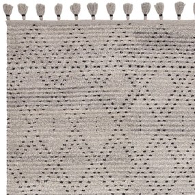 Tribeca Design Kusový koberec Livan Grey Black Diamond Rozměry: 120x170 cm