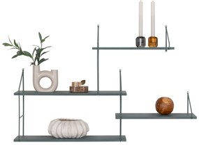 House Nordic Set polic HARLEM zelený 4291130