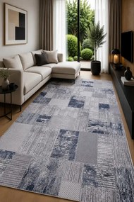 Koberec HOME 384 GREY / NAVY