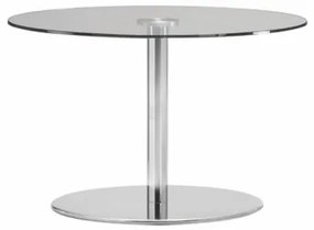 RIM Konferenční stolek TABLE TA 856.02 sklo Deska stolu Čiré sklo průměr desky 80 cm