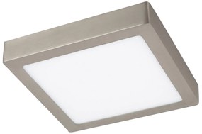 Rabalux LED přisazený mini panel Lois 18W | 1400lm | 3000K| IP20 |  22,5cm - saténový chrom