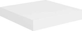 vidaXL Plovoucí nástěnné police 4 ks 23 x 23,5 x 3,8 cm MDF [323804] Barva: bílá s vysokým leskem