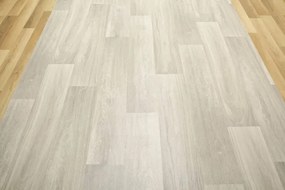 PVC podlaha Inspire Pure Oak 719M - šedá / béžová / krémová