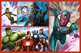 TREFL Puzzle Marvel Avengers: Staň se hrdinou / 2x70 dílků / 27,5 x 18