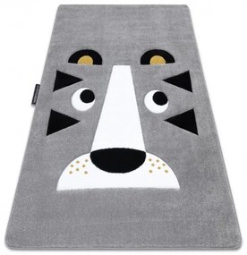 Dywany Łuszczów, Dětský kusový koberec Petit Lion grey, 140x190, šedá, dětský pokoj