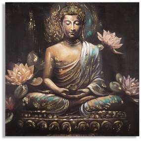 Obraz na plátně BUDDHA -A- 100X3X100 cm