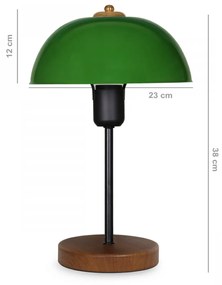 Stolní lampa Dyno zelená