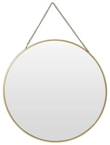 Nástěnné zrcadlo RANTAI 29 cm zlaté