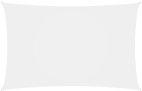 vidaXL Stínící plachta oxfordská látka obdélníková 5 x 8 m bílá