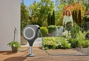 Gardena 18607-20 RollUp S bílý 15m / Terasový box na hadici / automati