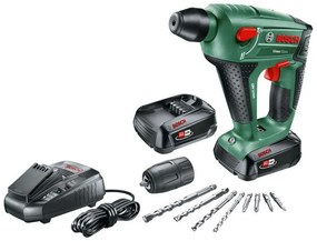 Bosch - 18V AKU vrtací kladivo, 2x aku 2,5 Ah, nabíječka 0603952327