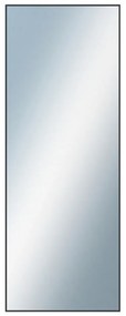 DANTIK - Zarámované zrcadlo - rozměr s rámem cca 60x160 cm z lišty Hliník černá | P01-021 (7001021)