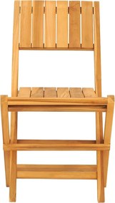 Skládací židle 6 ks 47x62x90 cm masivní teak 3155065