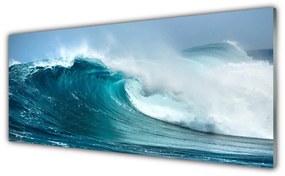 akrylový obraz Vlny Krajina 125x50 cm