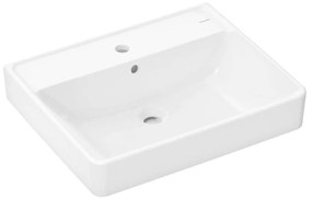Hansgrohe Xanuia Q - Umyvadlo 65x48 cm, s přepadem, otvor pro baterii, bílá 60134450