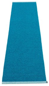 Vinylový koberec Pappelina MONO petrol velikost: 60x250cm