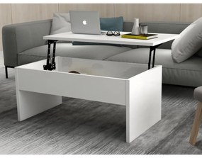 Asir | Rozkládací konferenční stolek AKILLI 44,8x90 cm bílá | AS0711