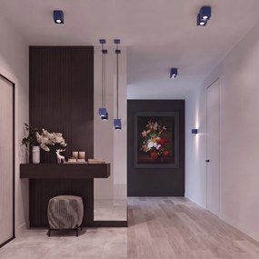 Sollux Lighting Stropní svítidlo QUAD 1 ultramarín