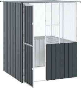 Ptačí klec Antracit 165 x 165 x 200 cm Pozinkovaná ocel 3325168