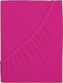 B.E.S. - Petrovice, s.r.o. Prostěradlo JERSEY dětské - Fuchsiová 60 x 120
