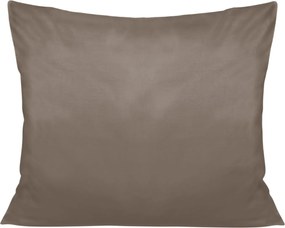 SATÉNOVÝ DEKORAČNÍ POVLAK NA POLŠTÁŘ SATYNLOVE 40X60 CM TMAVĚHNĚDÁ