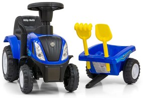 Odrážedlo NEW HOLLAND T7 TRAKTOR Milly Mally modré