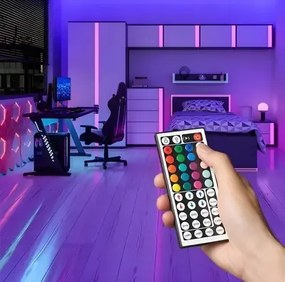 Vention Neon LED pásek s IR dálkovým ovladačem / LED pásek / RGB / sil
