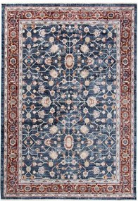 XXXLutz TKANÝ KOBEREC, 120/170 cm modrá - Tkané koberce - 003580009560