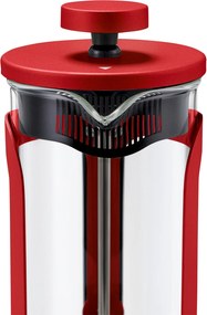 Tchibo - Konvička french press 300 ml - barva: červená