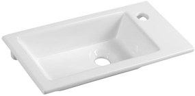 Aqualine, ZUNO 50 nábytkové umyvadlo 50x25cm, 9050