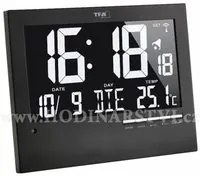 Rádiem řízené nástěnné hodiny s automatickým podsvícením - TFA 60.4508