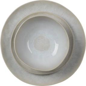 Šedý kameninová miska Grivon - Ø17*6 cm