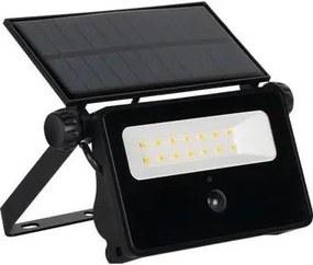 LED Solární reflektor se senzorem LED/30W/5,5V 3000 mAh IP54
