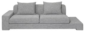 Broste Sofa 2-místná BAY 250 cm šedá (bočnice vlevo)