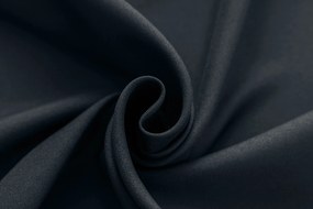 Černý závěs OXFORD 140x250 cm Zavěšení: Řasící páska