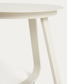 Kovový kulatý zahradní stolek ø 48 cm Tamaris – Kave Home