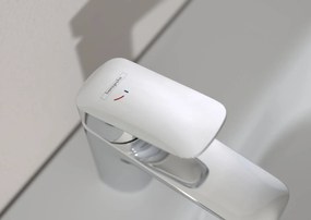 Hansgrohe Logis, páková umyvadlová baterie CoolStart 100, s odtokovou soupravou, chromová, 71102000