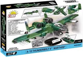 COBI 5856 Armed Forces A-10 Thunderbolt II Warthog / 667 kostek / 1:48