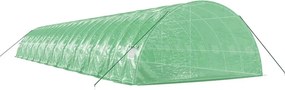 Skleník s ocelovým rámem zelený 132 m² 22 x 6 x 2,85 m 3188114