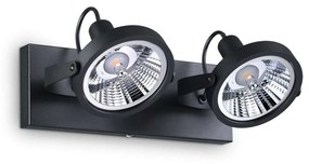 Ideal Lux Stropní svítidlo GLIM PL2 NERO