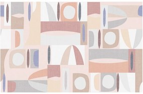 Marburg Moderní minimalistická tapeta GEOMETRIE barevná Zvolte variantu: A + B (424 cm)