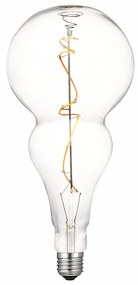 Diolamp Retro LED Filament žárovka Ellipse Clear Decor Idris 5W/230V/E27/2700K/350Lm/360°/DIM